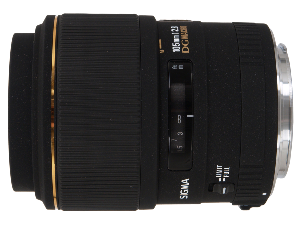 Sigma 105mm f/2,8 EX DG Macro objektív - Pixinfo.com