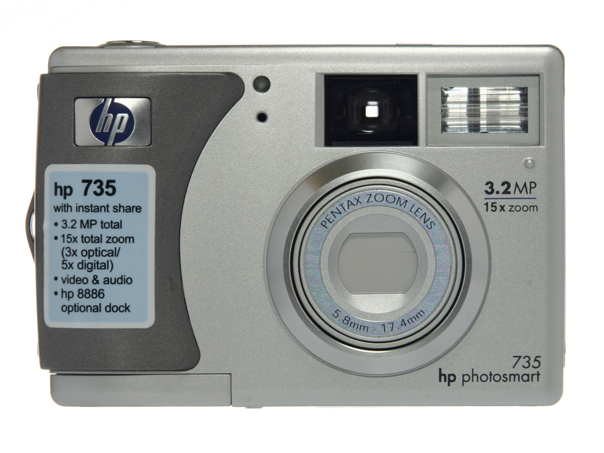 Röviden: HP PhotoSmart 735 - Pixinfo.com