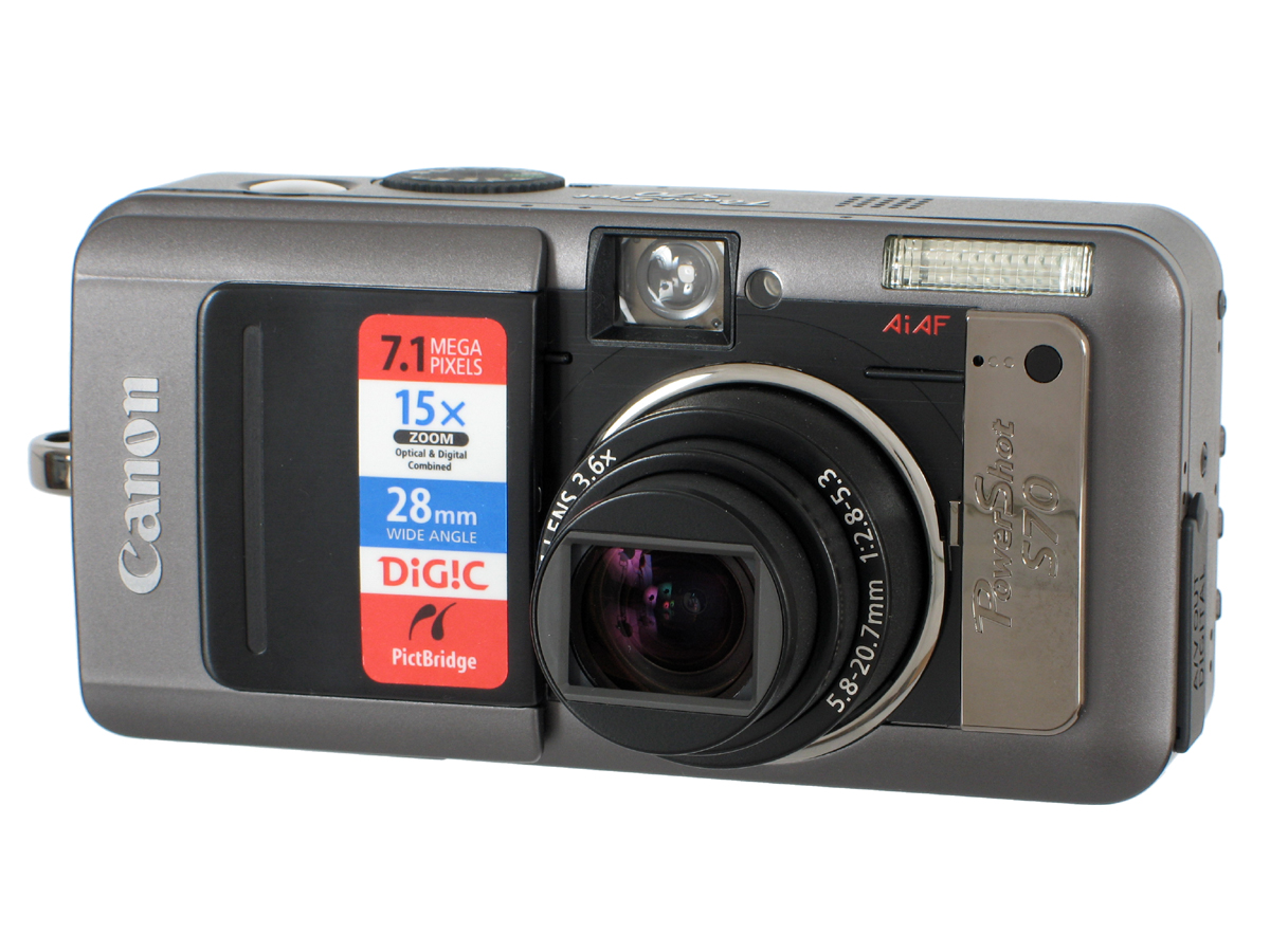 Exkluzív: Canon PowerShot S70 - Pixinfo.com
