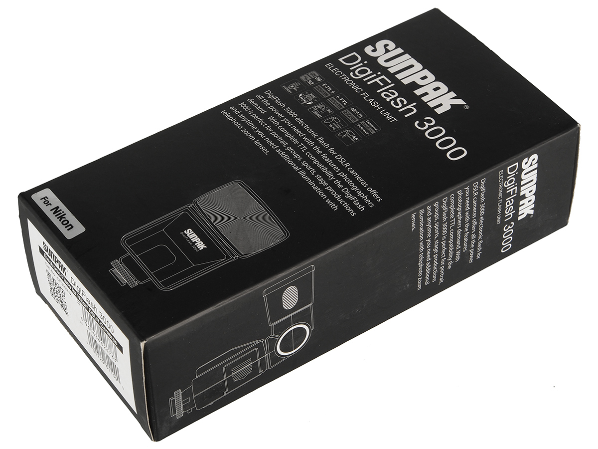 Sunpak DigiFlash 3000 TTL vaku - Pixinfo.com