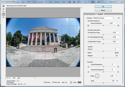 Adobe Photoshop CS6: Adaptive Wide Angle - Pixinfo.com