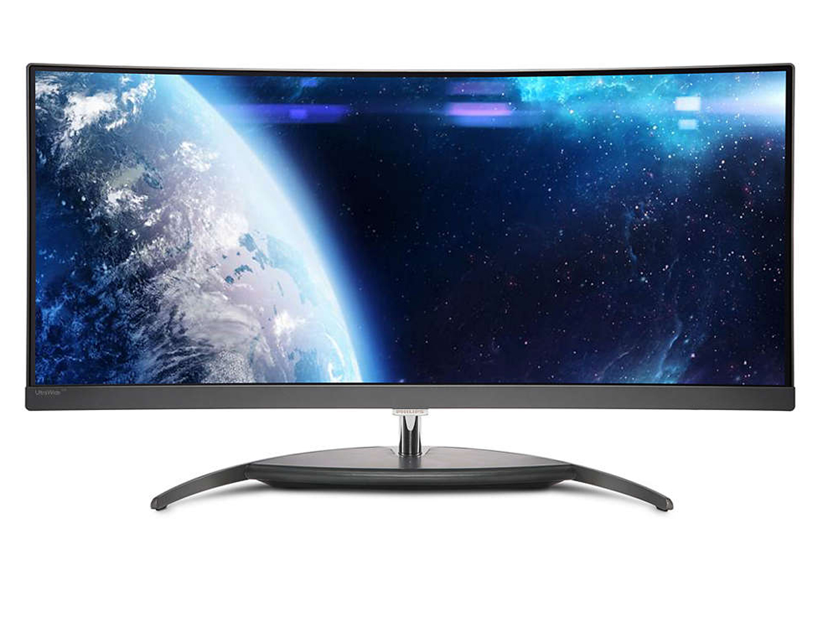 Ívelt ultraszéles Philips monitor WQHD felbontással - Pixinfo.com